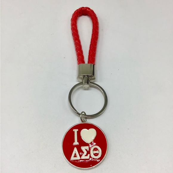 Handmade | Accessories | Delta Sigma Theta Keychain | Poshmark